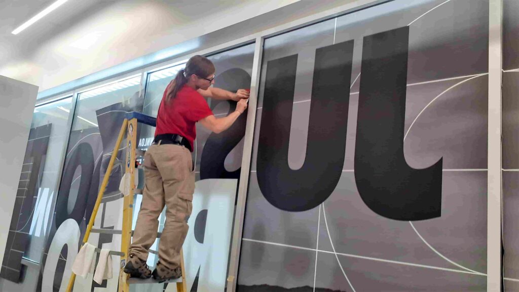 Vinyl decal and graphic installation - Free quote